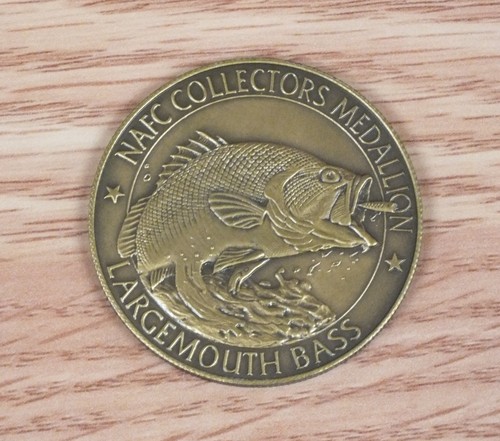 NAFC Collectors Large Mouth Bass Collectors Series 1 Medallion / Coin ...