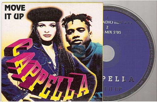CAPPELLA move it up CD SINGLE card sleeve france flarenasch | eBay