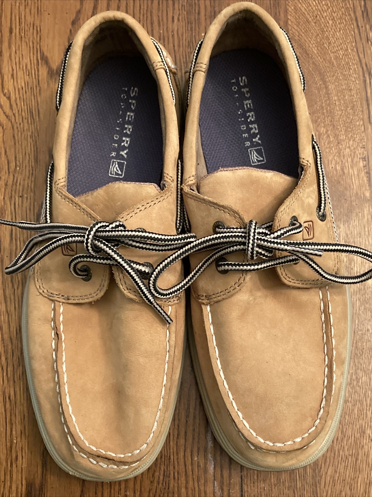 Sperry Top-Sider Intrepid Honey Tan Boy's Size 5M (YB21463A) Clean Ship ...