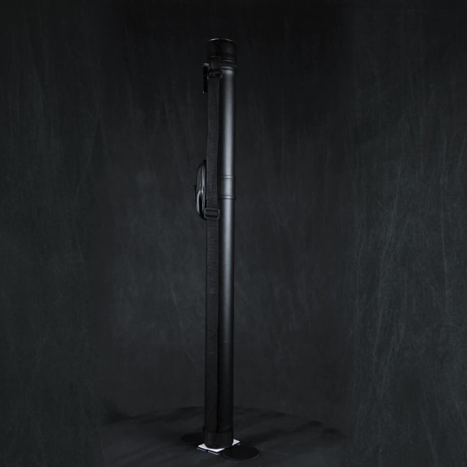 Action ACRND 1x2 Round Hard Pool Cue Case Billiard Stick Bag Billiards ...