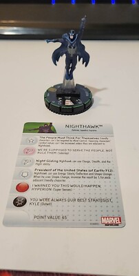 Heroclix Nick Fury, Agent of SHIELD: Nighthawk #059b | eBay