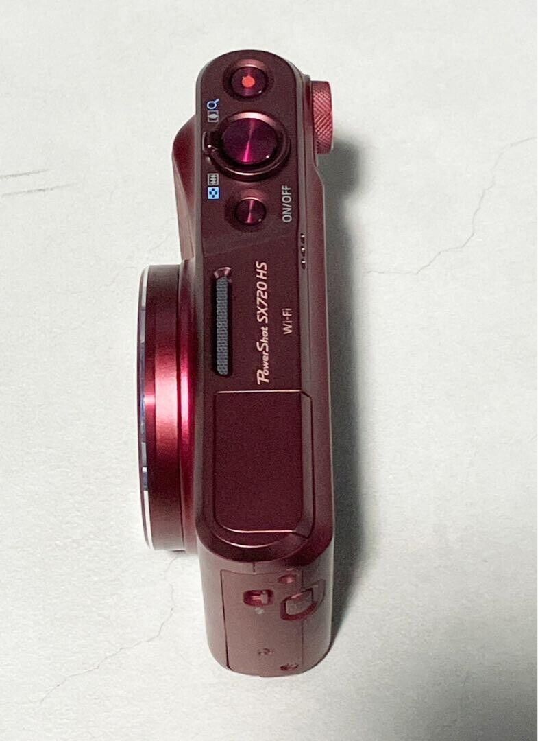 Canon PowerShot SX720 HS Red Compact Digital Camera From Canon PowerShot SX720 HS Red Compact Digital Camera From