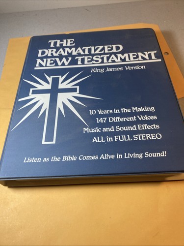 The Dramatized New Testament King James Version 12 Cassette Set Volume ...