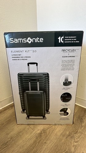 Samsonite Element XLT 2.0 Hardside 2-Piece Luggage Set w/ Spinners Dark ...