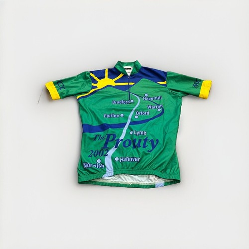 VOmax Mens 2002 The Prouty 1/5 Zip Short Sleeve Cycling Jersey Size S ...