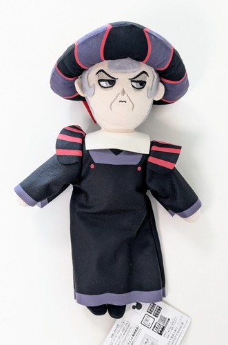 Claude Frollo Plush Toy - 9in Prize Disney Villains The Hunchback of ...