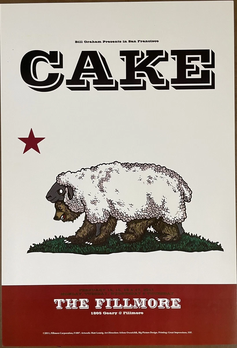 Cake Band Poster