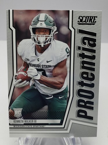 Kenneth Walker III RC 2022 Score Football Protential P-KW Seattle ...