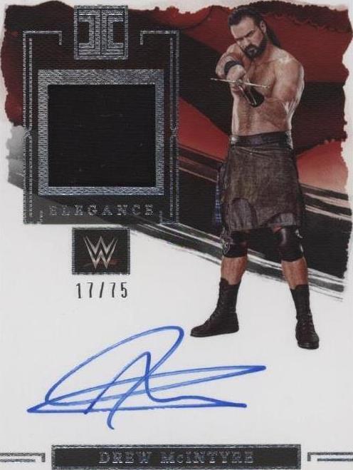 2023 Panini Impeccable WWE - Elégance Memorabilia Autographs Drew ...