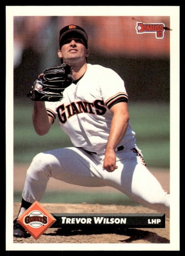 1993 Donruss #578 Trevor Wilson San Francisco Giants | eBay