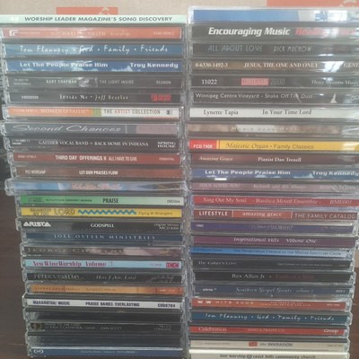 Lot of 50 Christian Religious CDs Classic Contemporary Praise Gospel ...