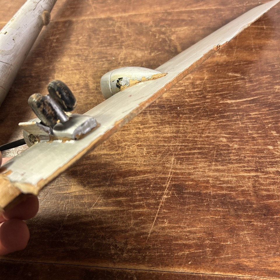 Vintage Wood Model Aircraft B29 Bomber Built 1950s-70s Parts Or Restore ...