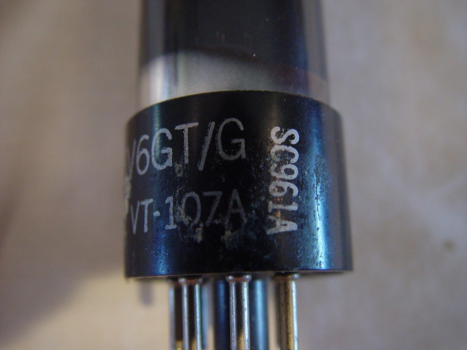 Vintage Ken-Rad JAN-CKR-6V6-GT/G VT-107-A Vacuum Tube Tested, Strong | eBay