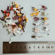 100 Pcs Painted N Scale All Seated People Sitting Figures 1 150 for ...