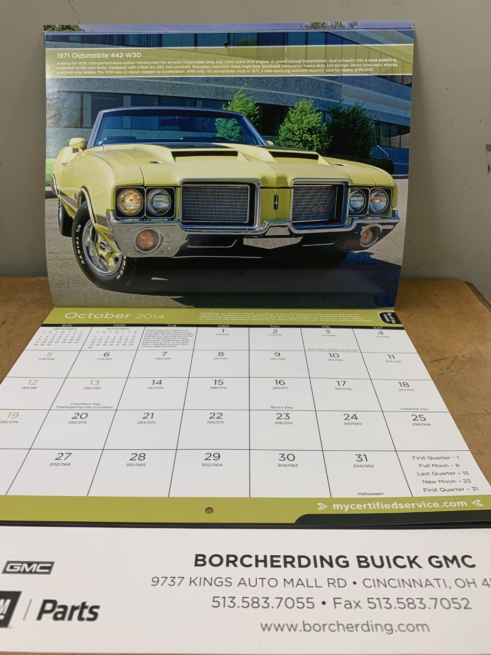 Gm Muscle Car Calendar 2014 | eBay