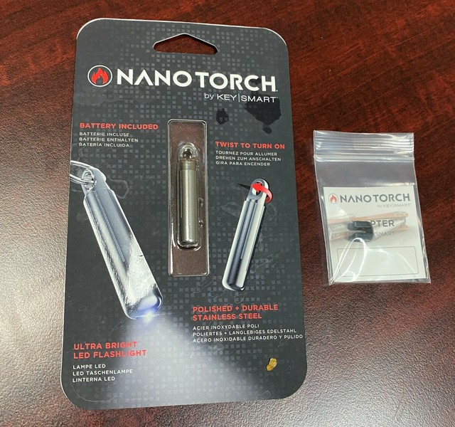 KeySmart Nano Torch | Stainless Steel Keychain Flashlight for sale ...