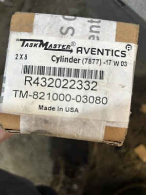 Rexroth Aventics R432022332 TaskMaster Cylinder TM-821000-03080 | eBay