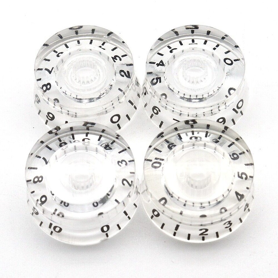 4 Electric Guitar Bass Control Knob Tone Volume Speed for Epiphone ...
