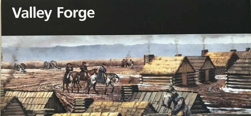 2026 VALLEY FORGE NHP - PA NATIONAL PARK SERVICE UNIGRID BROCHURE/MAP ...