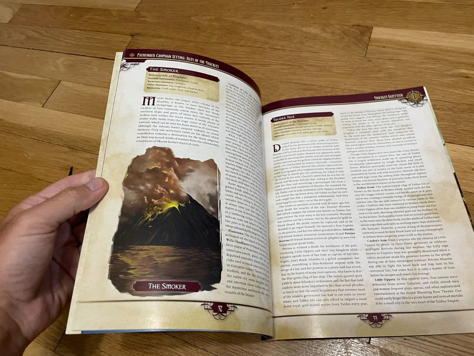 Pathfinder RPG Isles of the Shackles D&D 3.5 D20 Skulls & Shackles | eBay