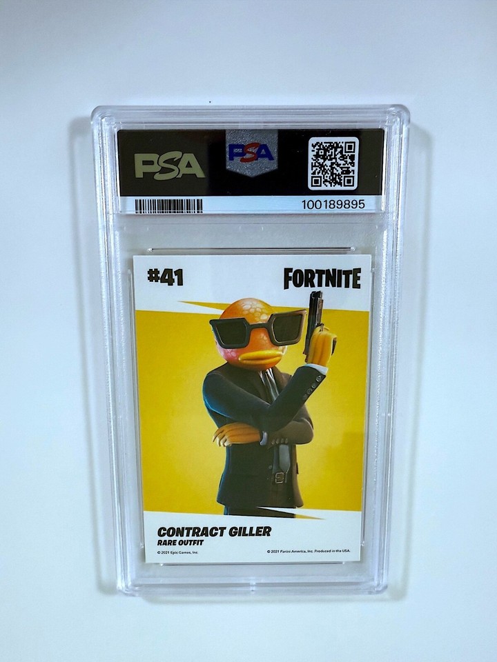 2021 Panini Fortnite #41 Contract Giller - PSA: NM-MT 8 Trading Card | eBay