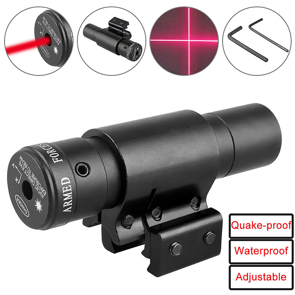 Green Red Dot Laser Sight for Pistol Archery Slingshot Laser fit 11mm ...