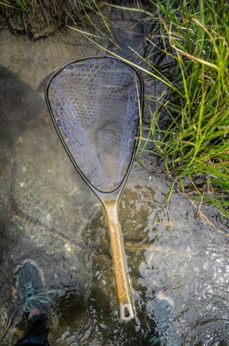 FISHPOND NOMAD CANYON LANDING NET IN BROWN TROUT - CARBON FIBER W ...