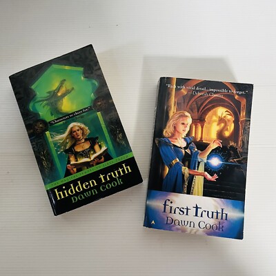 Dawn Cook x 2 Books Kim Harrison First Truth Hidden Truth Small ...