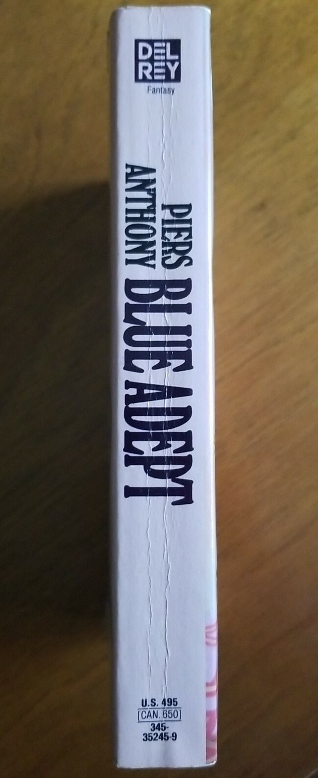 BLUE ADEPT 1st Edition 1981 Piers Anthony Apprentice Paperback Novel ...