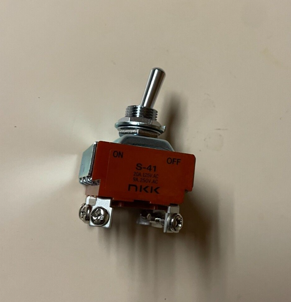 NKK S-41 Nikkai Toggle Switch S41 - 20A 120V | eBay