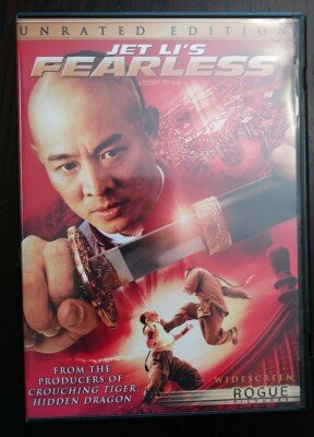 Fearless (DVD, 2006, Unrated and Theatrical Editions, Widescreen) Used ...