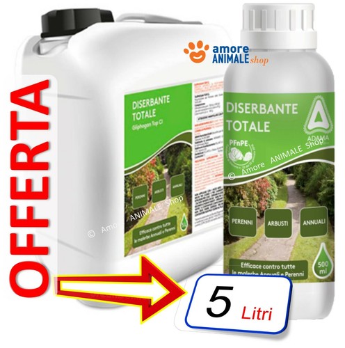 Adama GLIPHOGAN TOP → 5 Litri Diserbante Totale Erbicida (10 x 500 ml ...