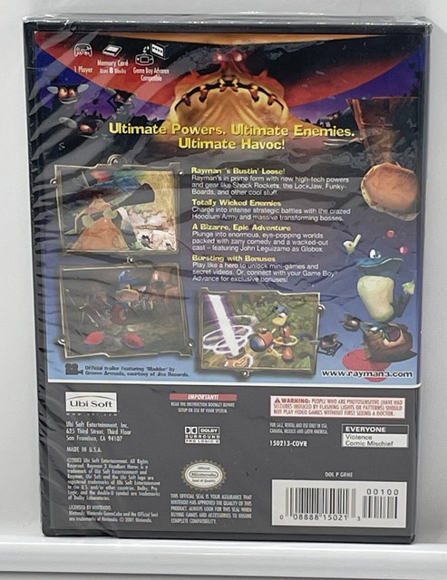 Rayman 3: Hoodlum Havoc (Nintendo GameCube, 2003) for sale online | eBay
