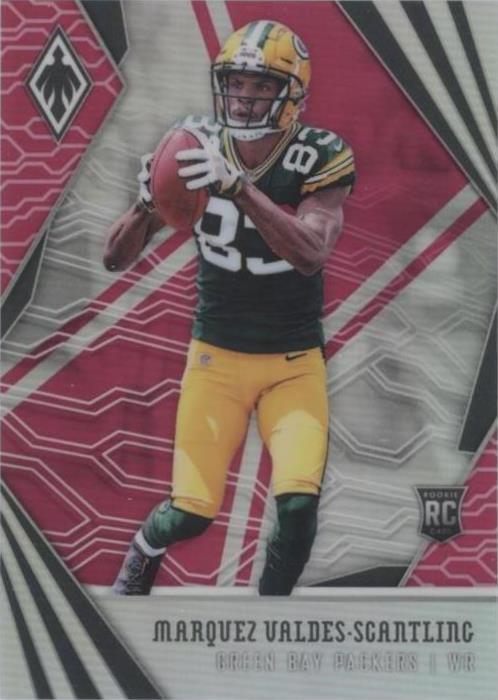 2018 Panini Phoenix - Rookies Marquez Valdes-Scantling #140 Pink /199 ...