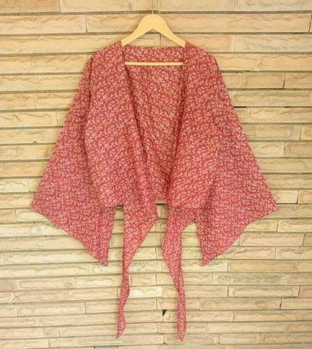 Pura Seta Wrap Top Cravatta Camicetta Boho Aderente Abito Ragazze Donna ...