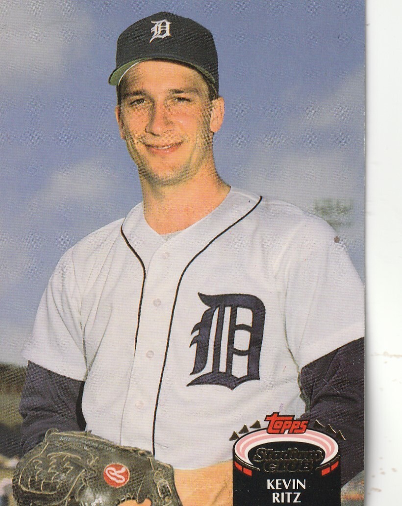 FREE SHIPPING-MINT-1992 Topps Stadium Club Kevin Ritz #337 PLUS BONUS ...