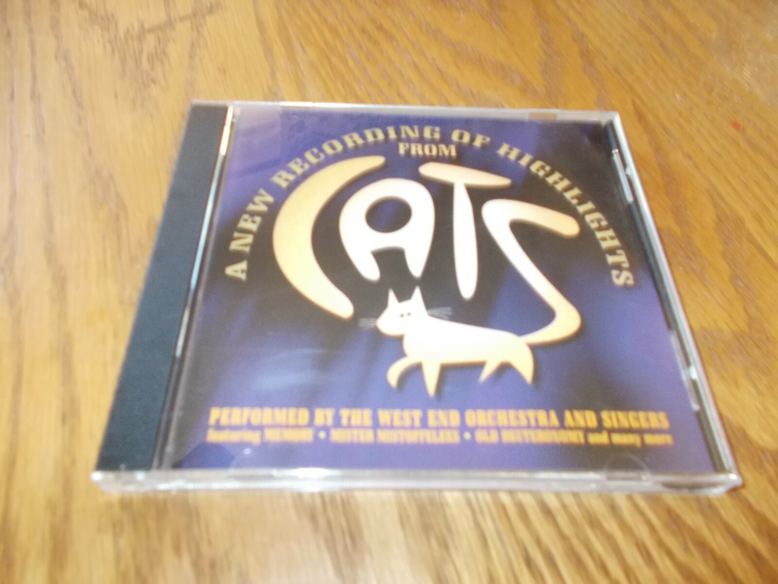 A NEW RECORDING OF HIGHLIGHTS FROM CATS CD | eBay