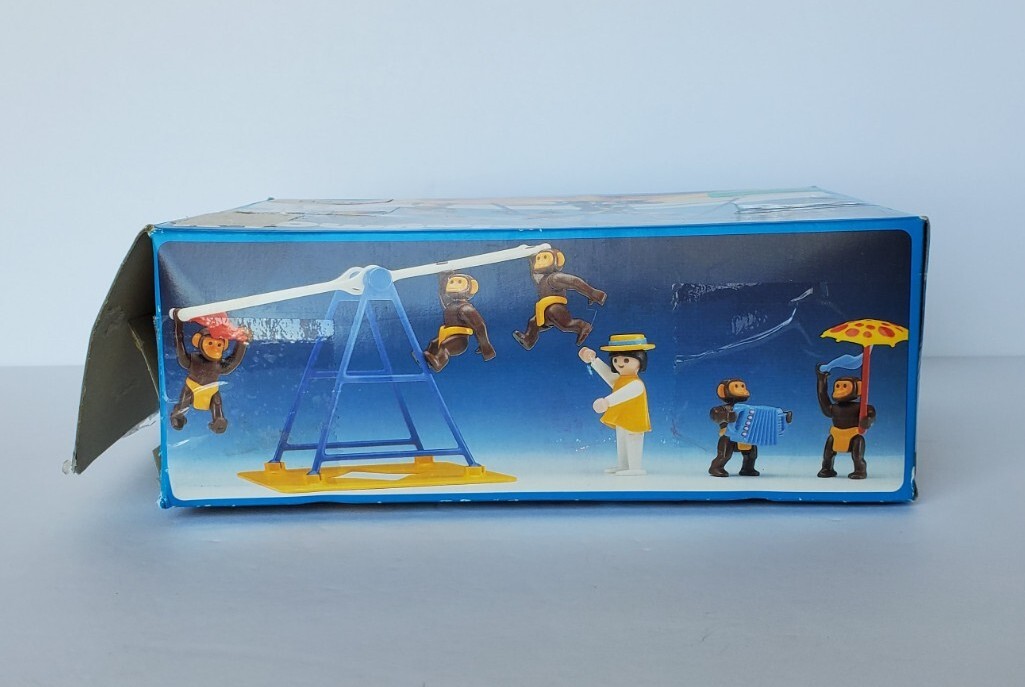 1991 Playmobil 3726 Circus Performing Chimps Monkeys - Open Box - Fast ...