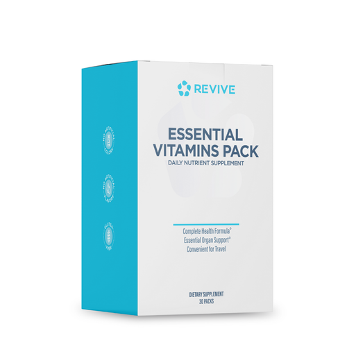 REVIVE MD ESSENTIAL VITAMINS PACK Daily Nutrient Supplement Complete 30 ...