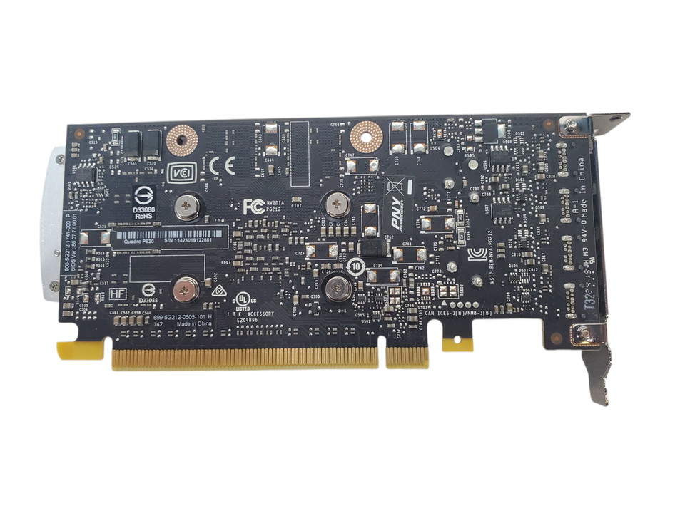 NVIDIA Quadro P620 2GB GDDR5 4x Mini Display Port Graphics Card Low ...