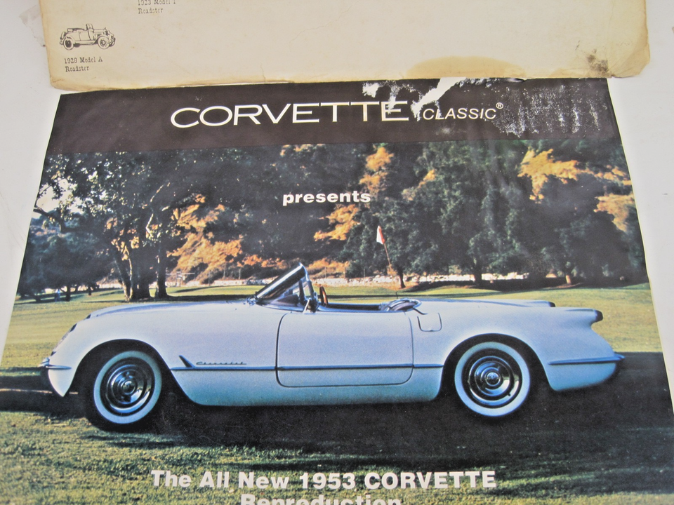 Shay Reproduction 1955 T-Bird 1953 Corvette 1928 1929 Model A Roadster ...