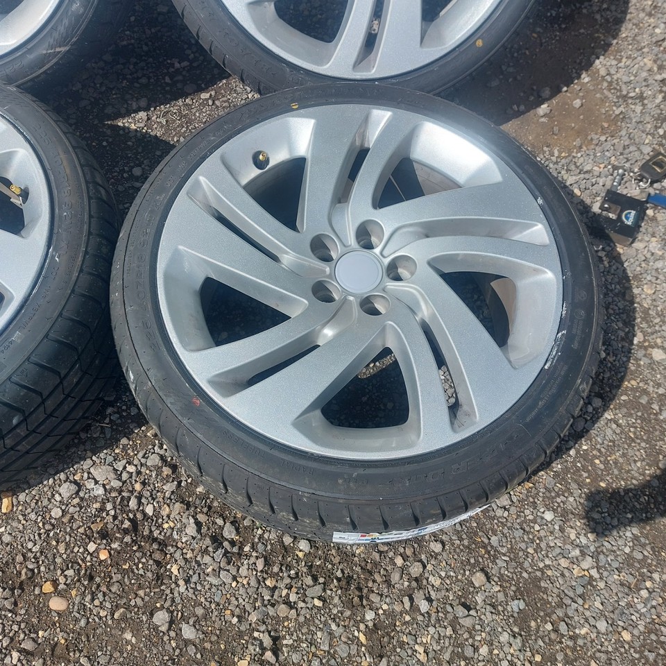 GENUINE 18 5 X 108 ALLOY WHEELS FORD FOCUS TRANSIT CONNECT VOLVO + NEW ...