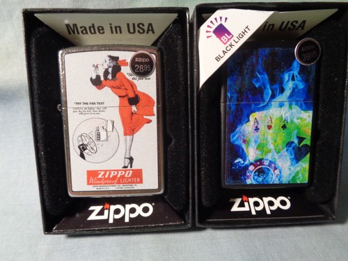 10 New Zippo Lighters in Boxes Lot # 7 | eBay