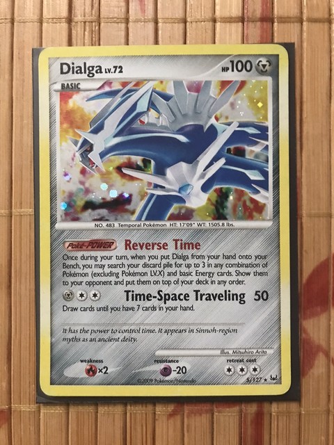 Pokémon TCG Dialga Platinum 5 Holo Holo Rare for sale online | eBay