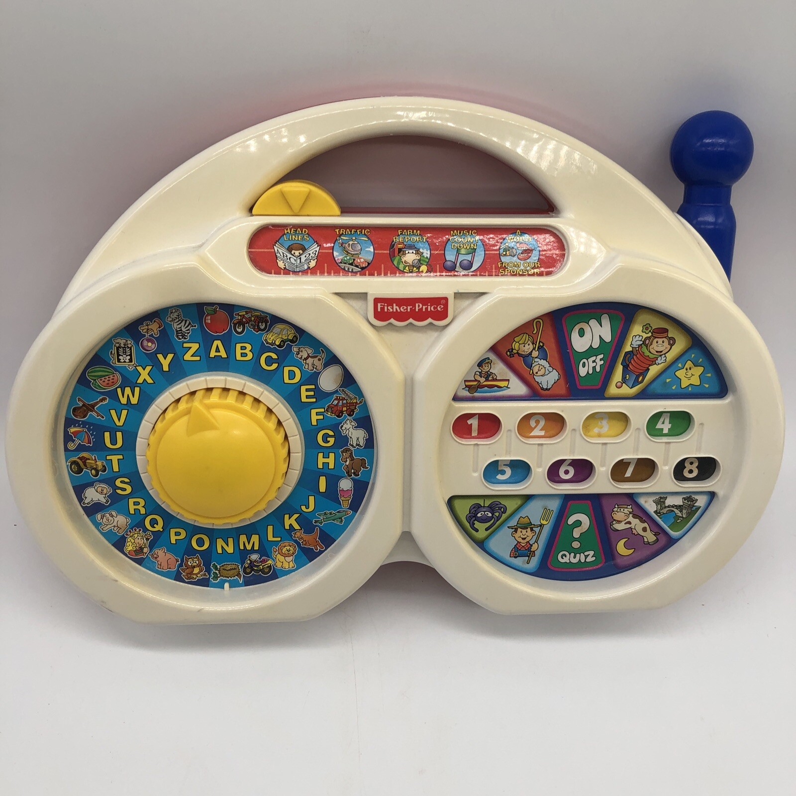 Fisher Price TALK 'N TEACH RADIO - Countless Features, 77638, Works And ...