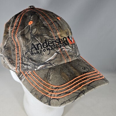 Andersen Windows Doors Hat Workwear Camo Orange Stitching Adjustable ...