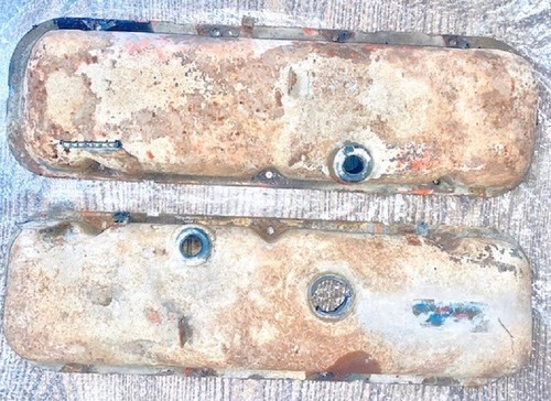 1965-72 396-454 Chevy BB GM Original valve covers ,oil drippers | eBay