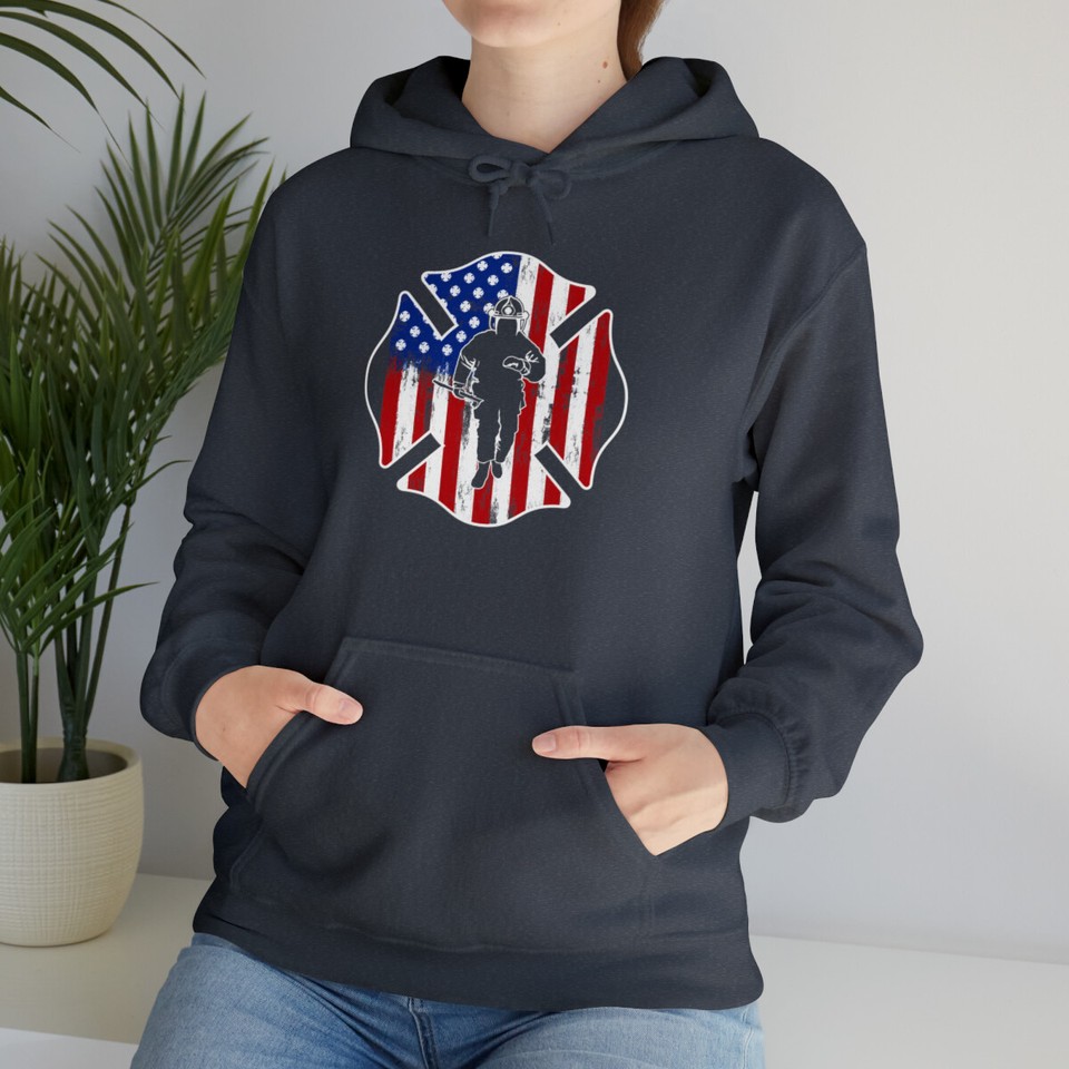 Fireman Hoodie, Firefighter Sweater, Firefighter Hoodie, Fireman ...