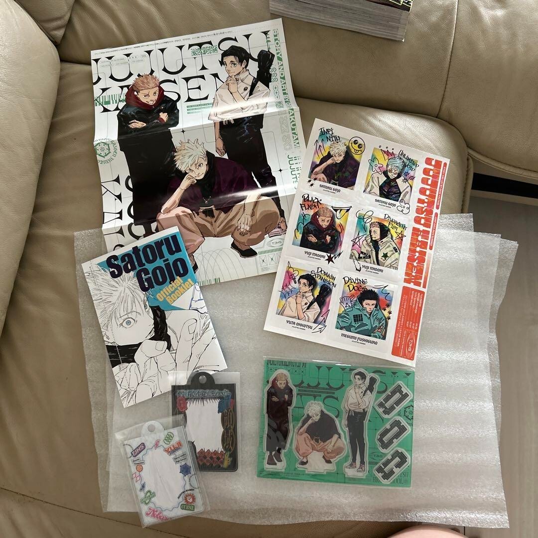 JUMP GIGA 2024 SUMMER Japanese Magazine Appendix Jujutsu Kaisen Only 5 ...