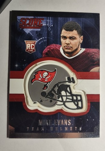 2014 Score Mike Evans Team Helmets Rookie Card *See Description* | eBay